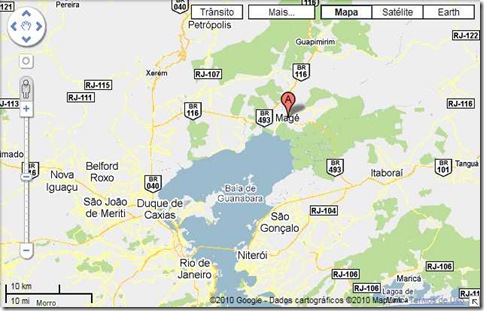 Informativo "Nosso Templo": Localização